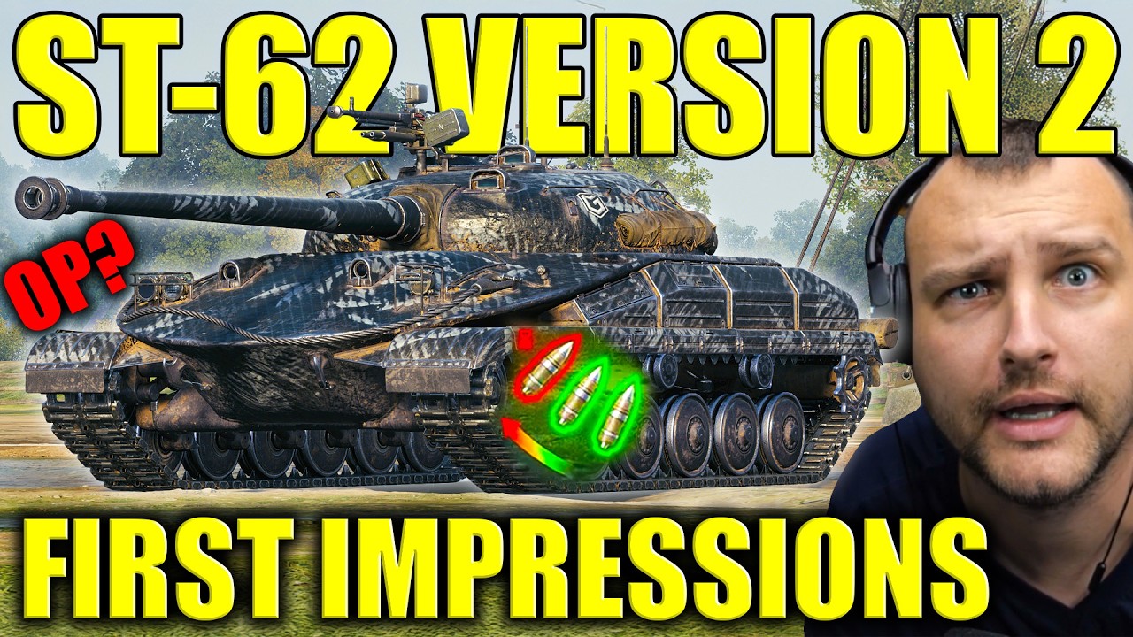 ST-62 v2: New Clan Wars Reward Tank in World of Tanks! - YouTube