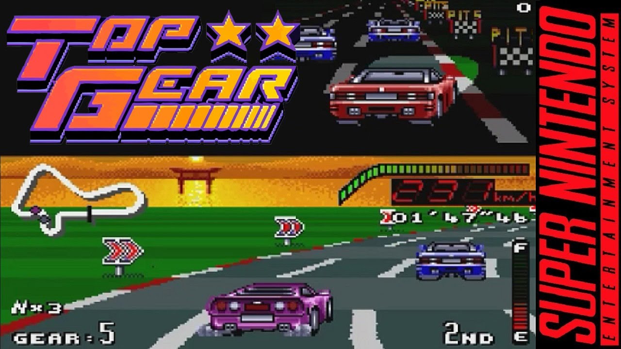 Top Gear - Super Nintendo - Detonado no nível difícil ( Championship ...