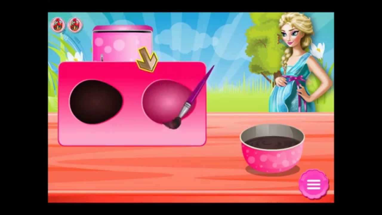 Elsa Eatser Eggs-Frozen-Disney Princess-Easter Egg Game - YouTube