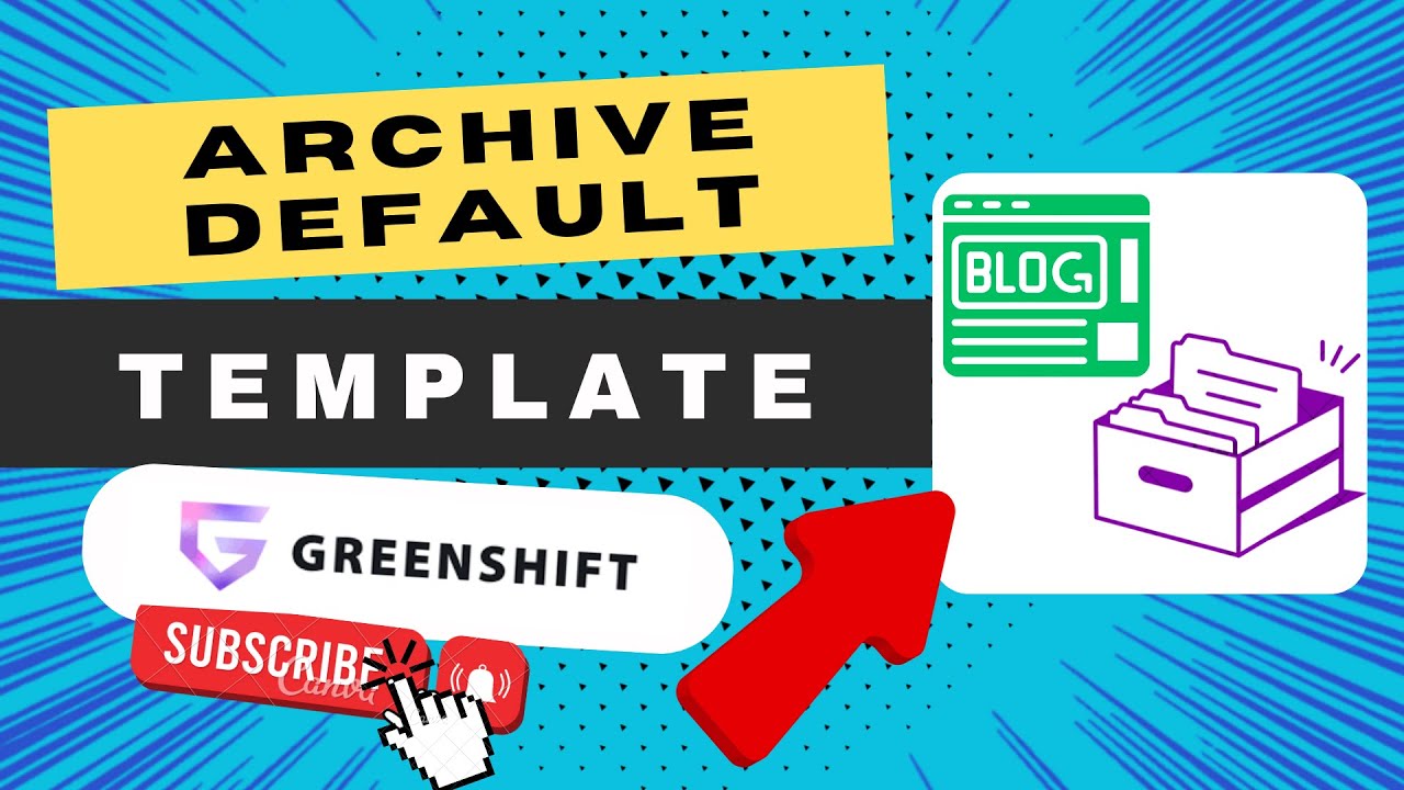 Mastering the Custom Archive Template with GreenShift WP - YouTube