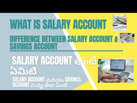 What is Salary Account - Difference Between Salary Account and Savings ...