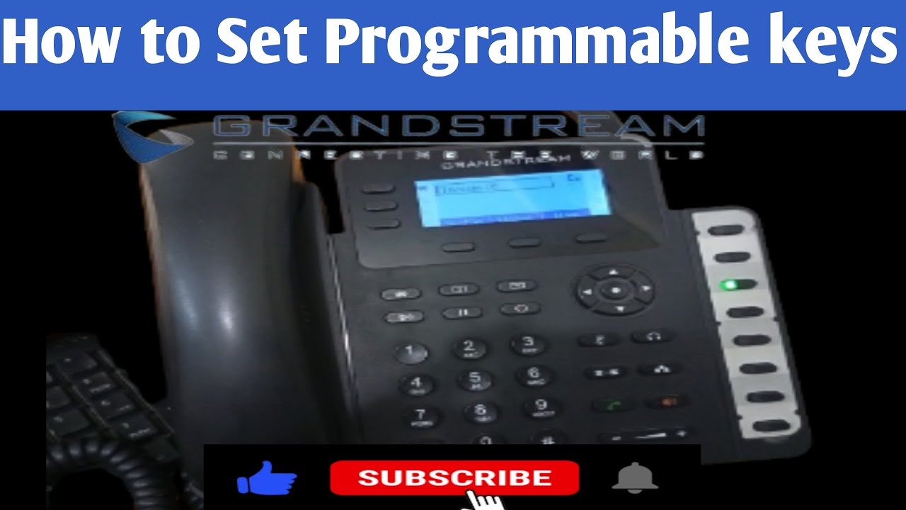 How to Program Speed Dial Button on Grandstream 1630 IP Phone ...