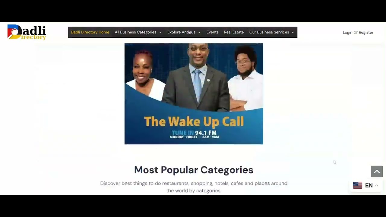 Dadli Directory Demo - YouTube