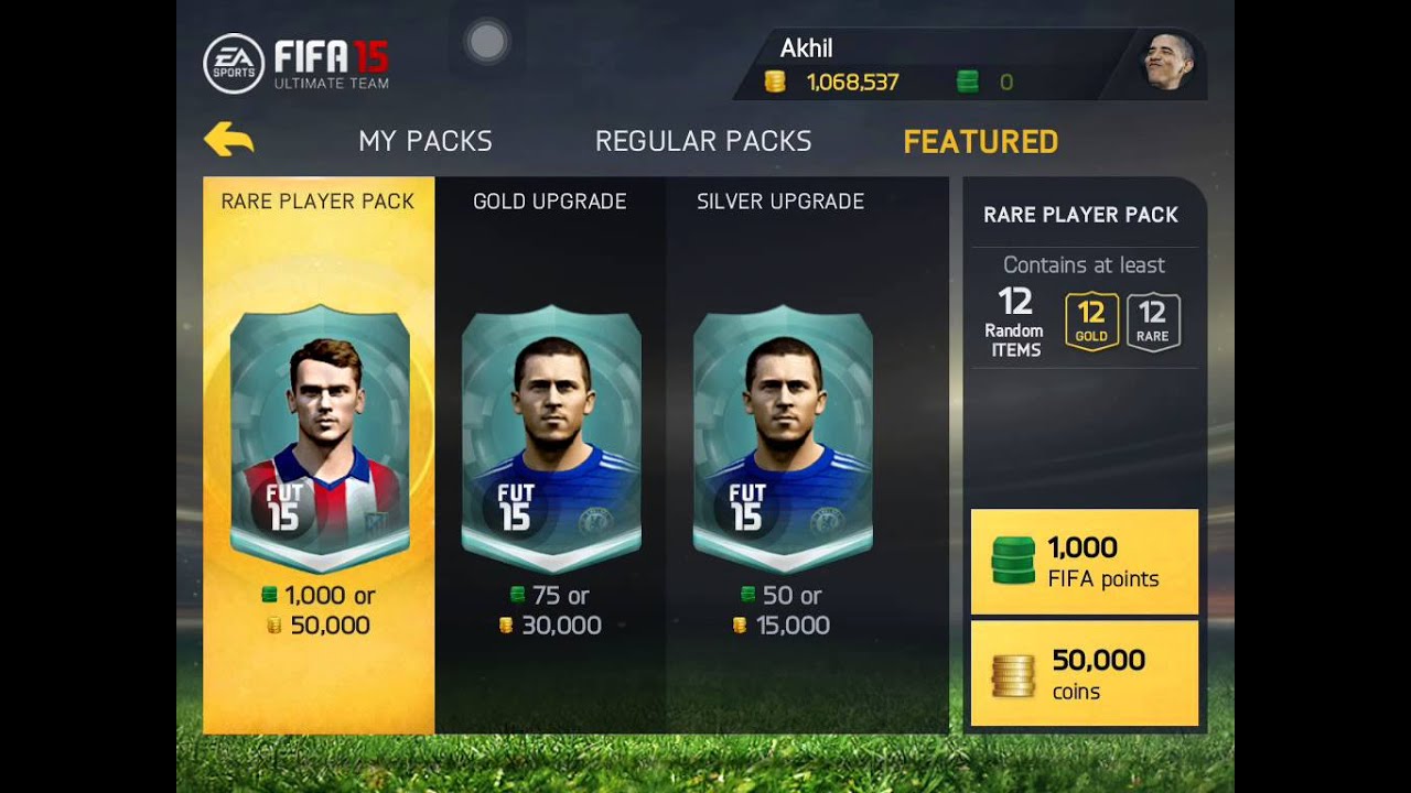 FIFA 15 iOS: 200k Pack Opening! - YouTube