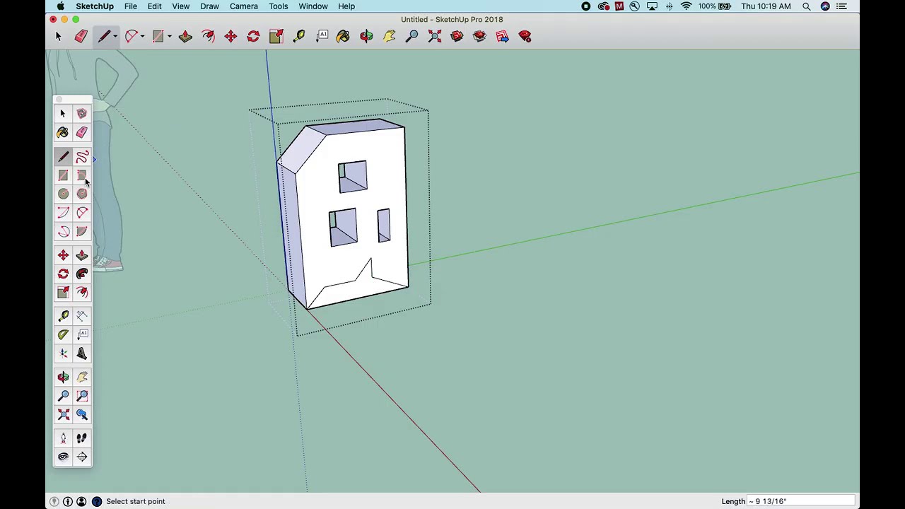 Cutting Holes In Sketchup YouTube cutting-holes-in-sketchup-youtube