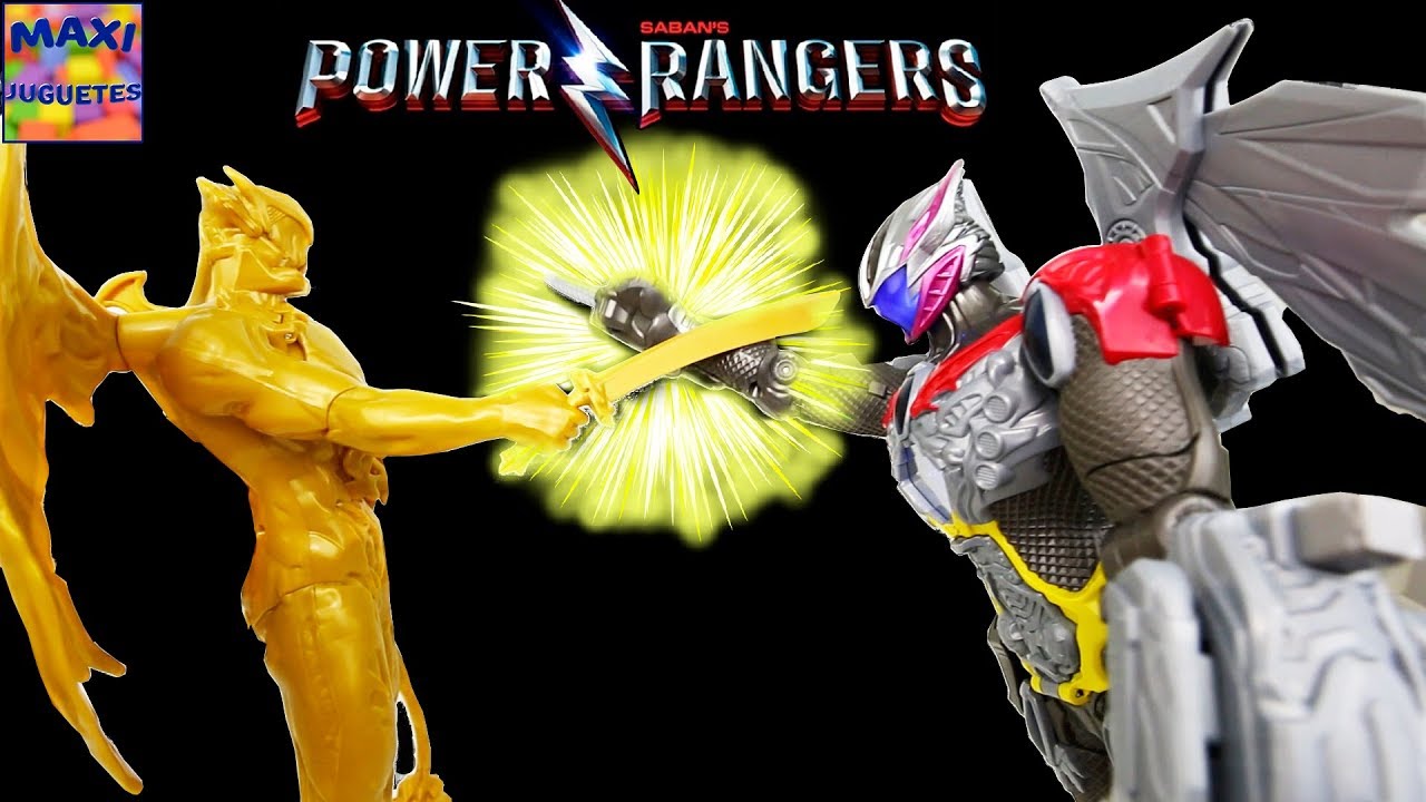 Juguetes Power Rangers Megazord vs Goldar - YouTube