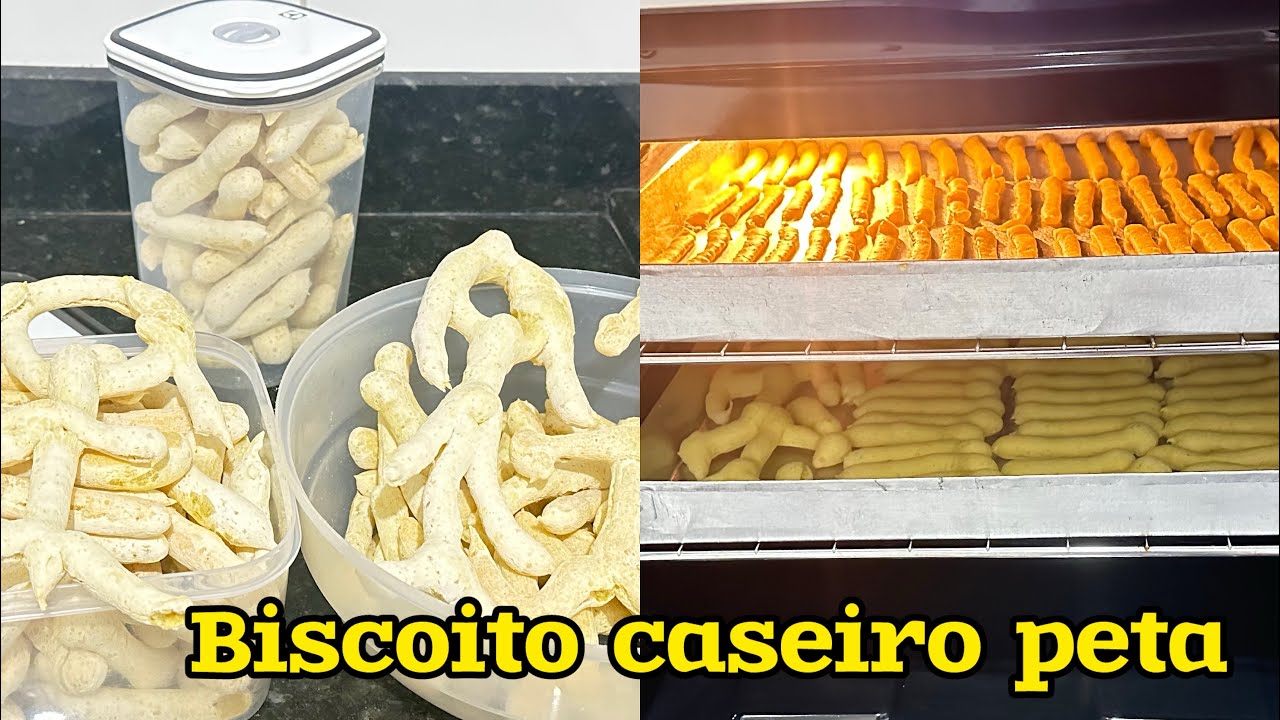 Biscoito de polvilho xiringa (peta) - YouTube