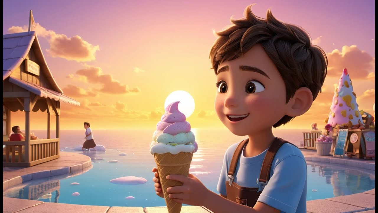 The Ice Cream Bridge Melts Away | Fun Ice Cream Adventure for Kids ...