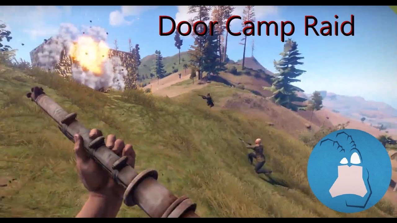 THE HOUR LONG DOOR CAMP RAID! - Rust #10 (1/2) - YouTube