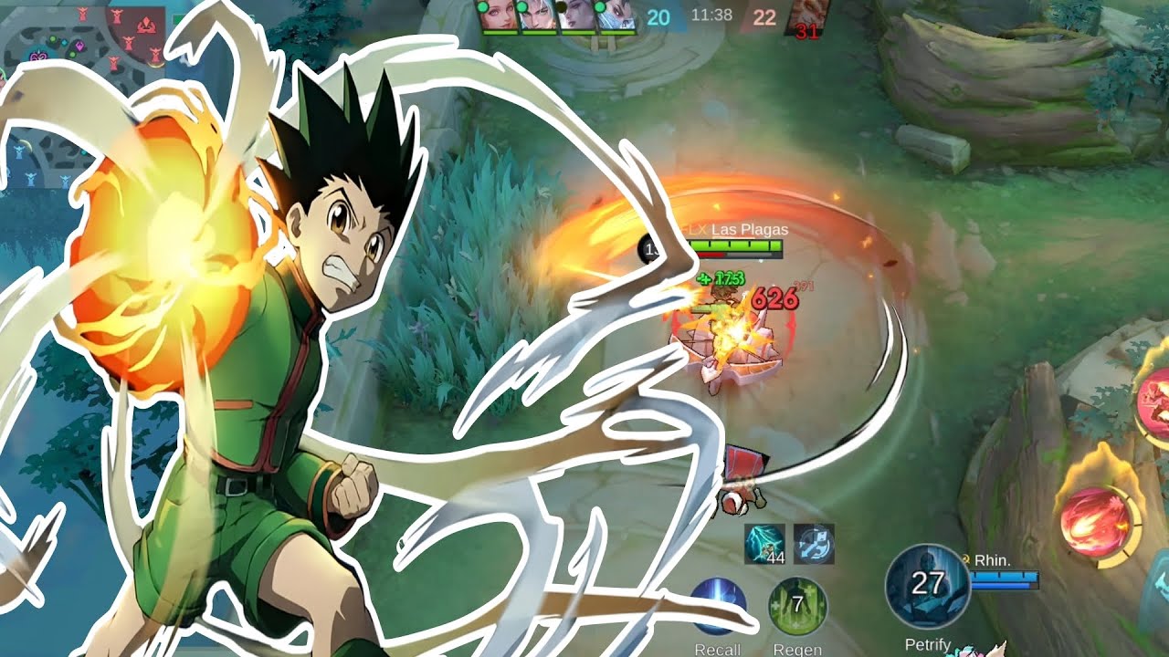 REVIEW SKIN GON HUNTER X HUNTER - YouTube