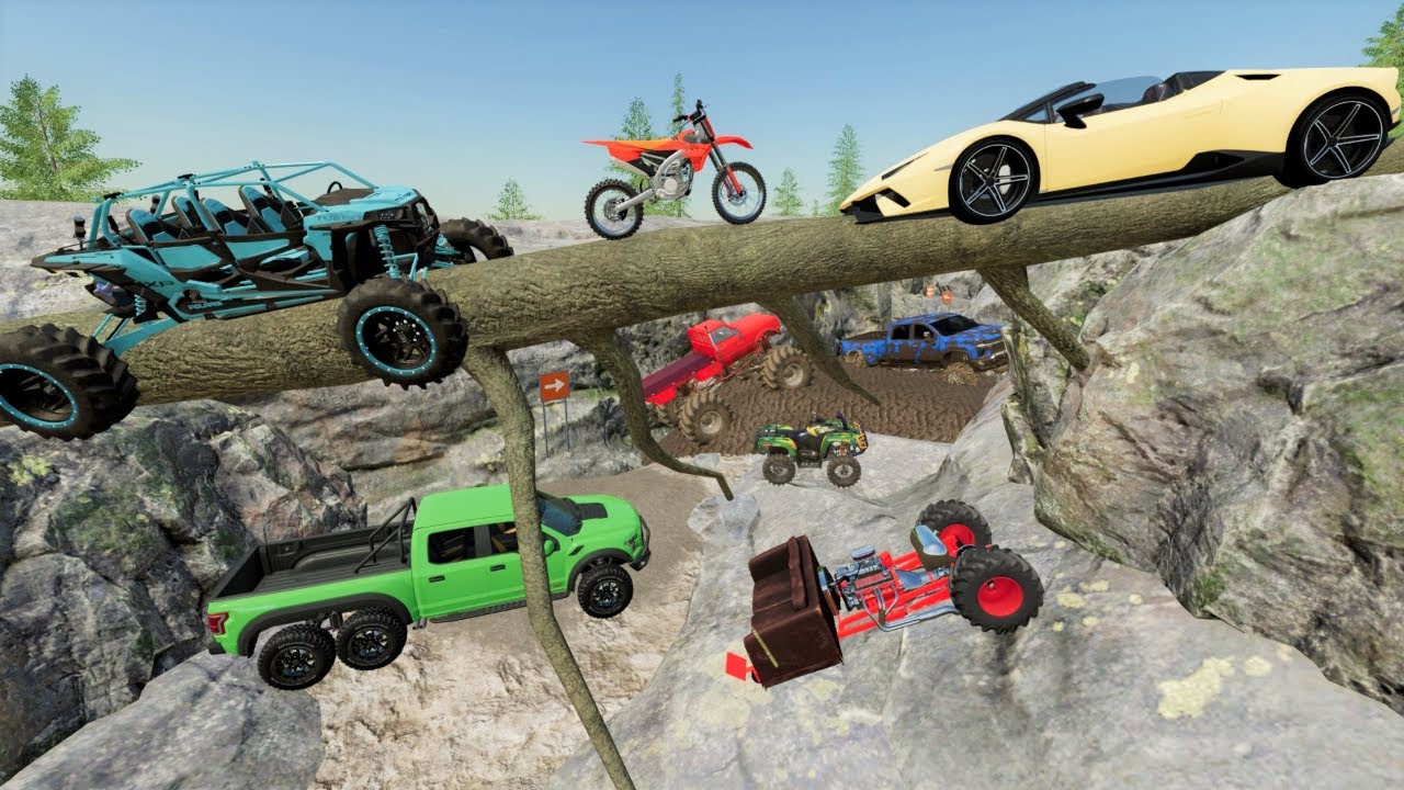 Racing through Offroad challenge to win BIG prize | Farming Simulator ...