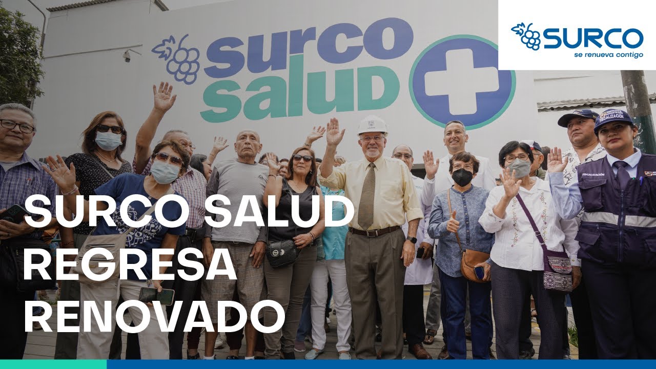 ¡Surco Salud regresa renovado! | Municipalidad Distrital de Santiago de ...