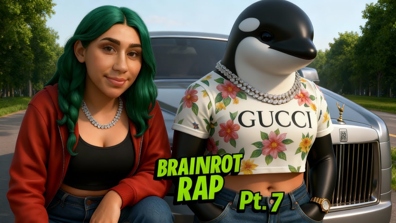 BRAINROT RAP Pt.7 - BRAINROT GIRLS RAP SONG | Official Music Video ...