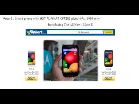 Motorola Moto-E Grand Opening with Flipkart DISCOUNT OFFER