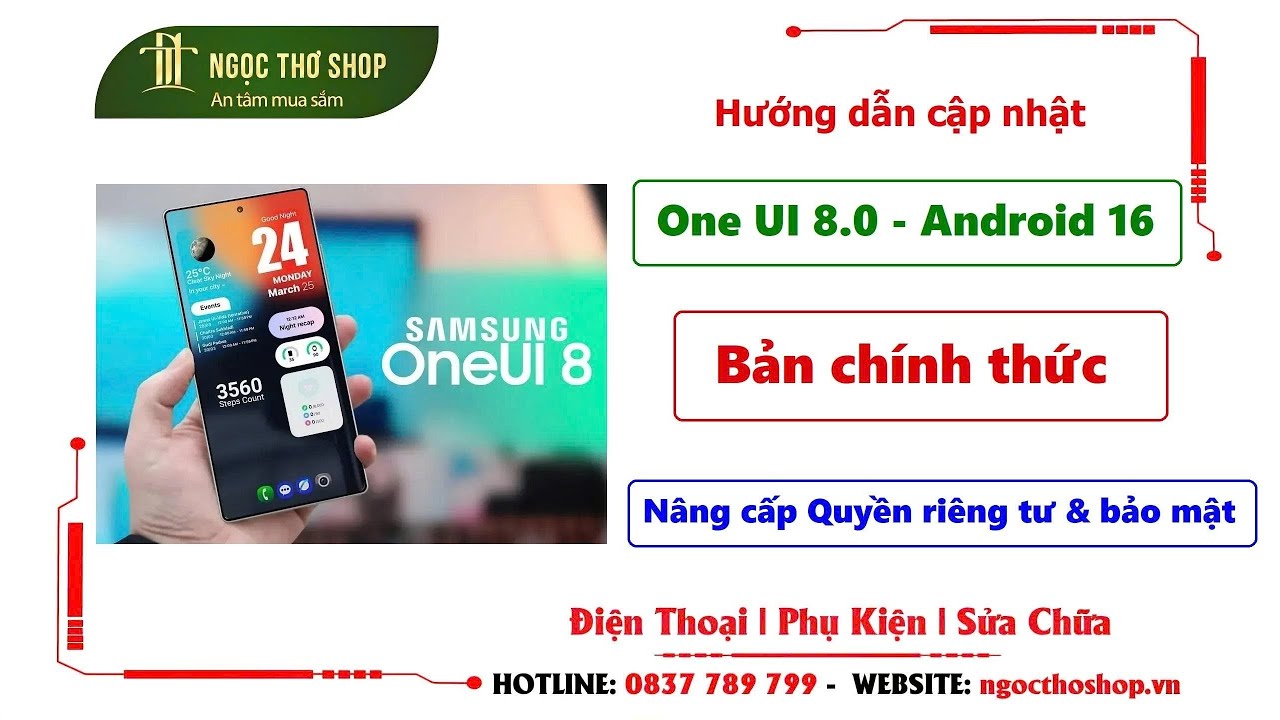 Hướng dẫn cập nhật lên Uone 8.0, Androis 16 bản chính thức | Tăng cường ...