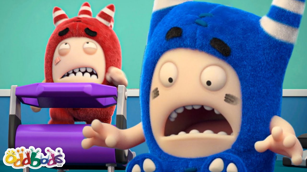Treadmill TROUBLE! | NEW! | Best Oddbods Full Episodes | Funny Cartoons ...