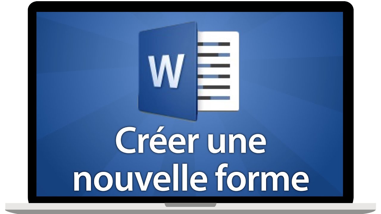 Tutoriel Word 2016 - Créer une nouvelle forme - YouTube