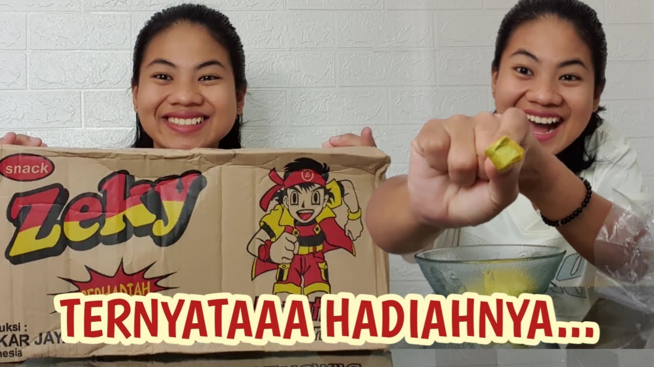 UNBOXING SNACK ZEKI | TERNYATA HADIAHNYA ?? #22 - YouTube