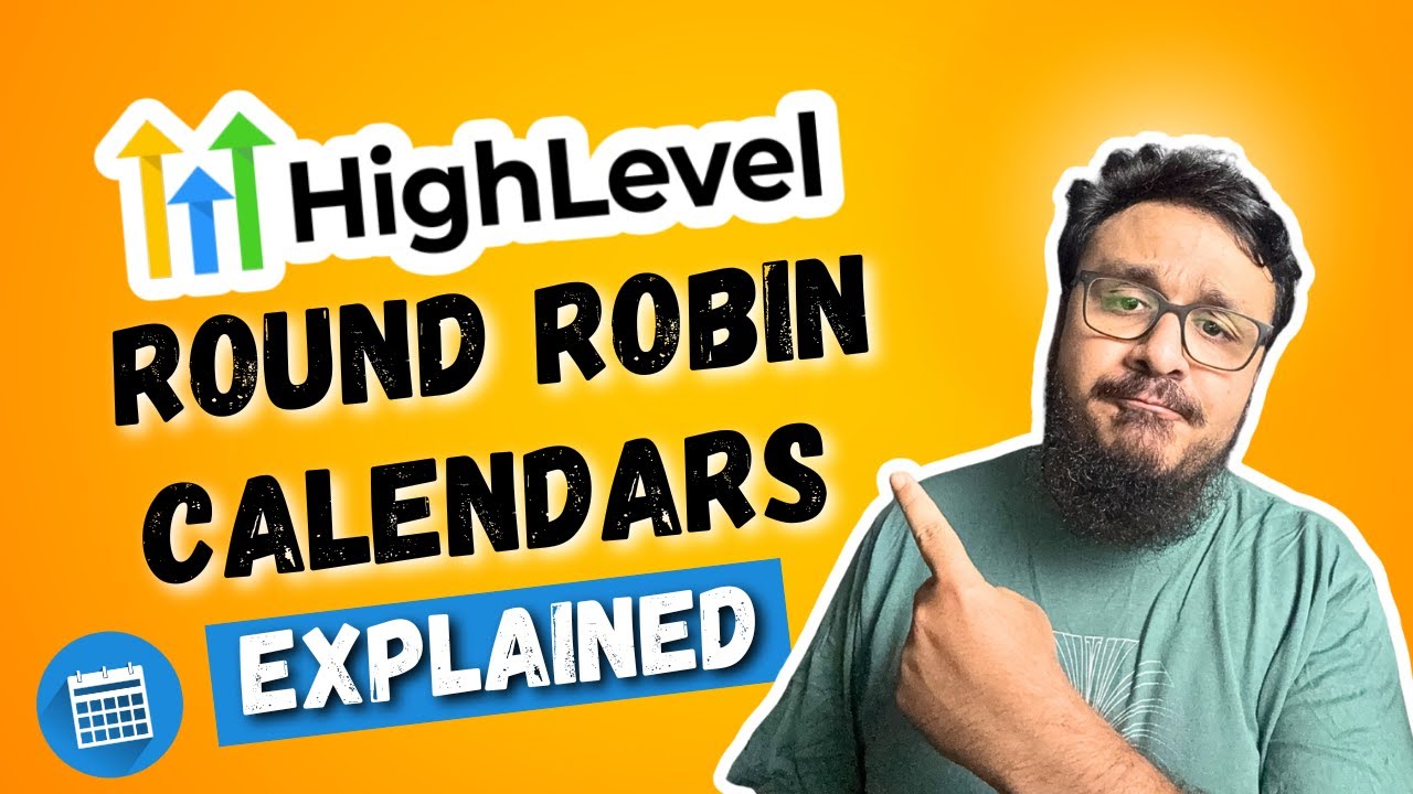 GoHighLevel Round Robin Calendar Settings EXPLAINED - YouTube