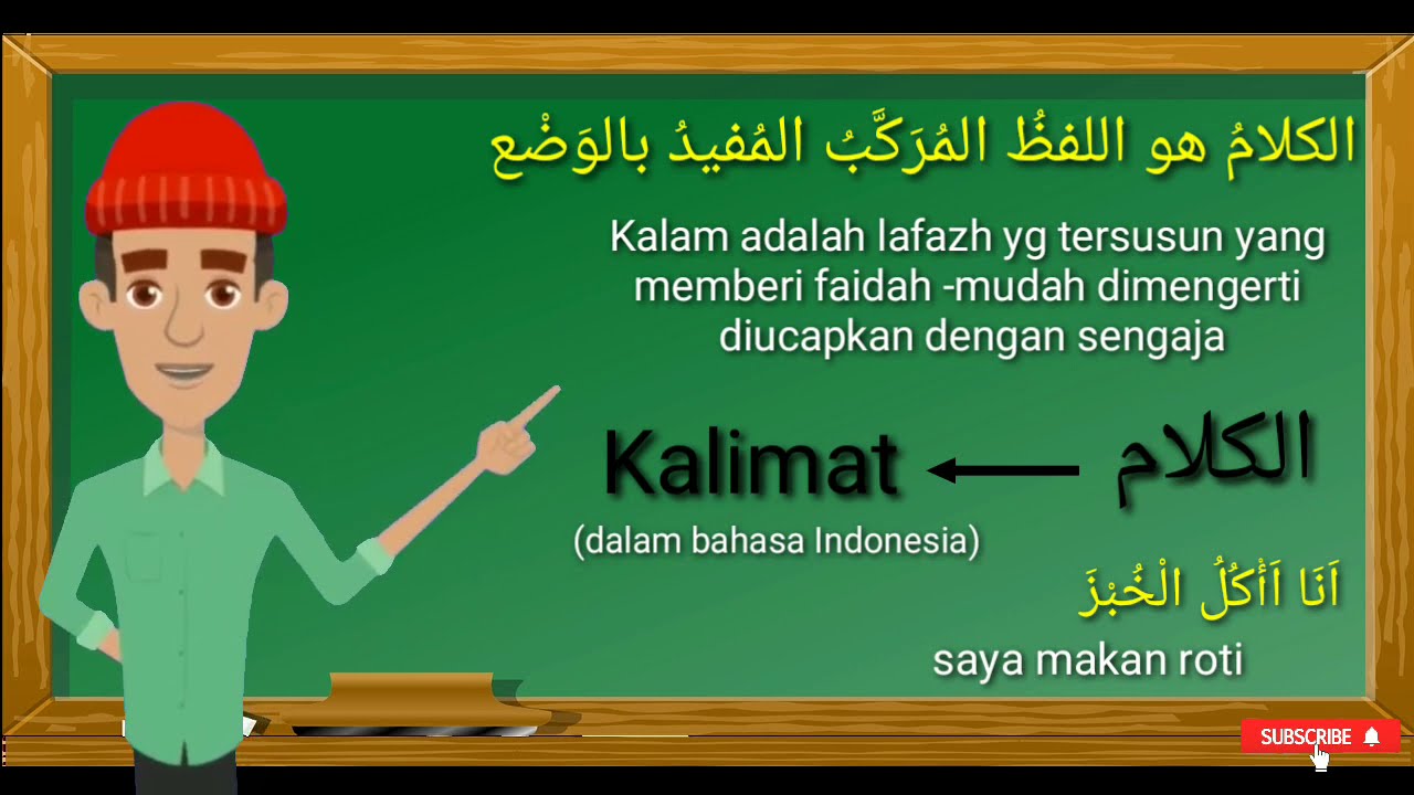 DARING BAHASA ARAB | KALAM DAN MACAM MACAM KALIMAT DALAM BAHASA ARAB ...