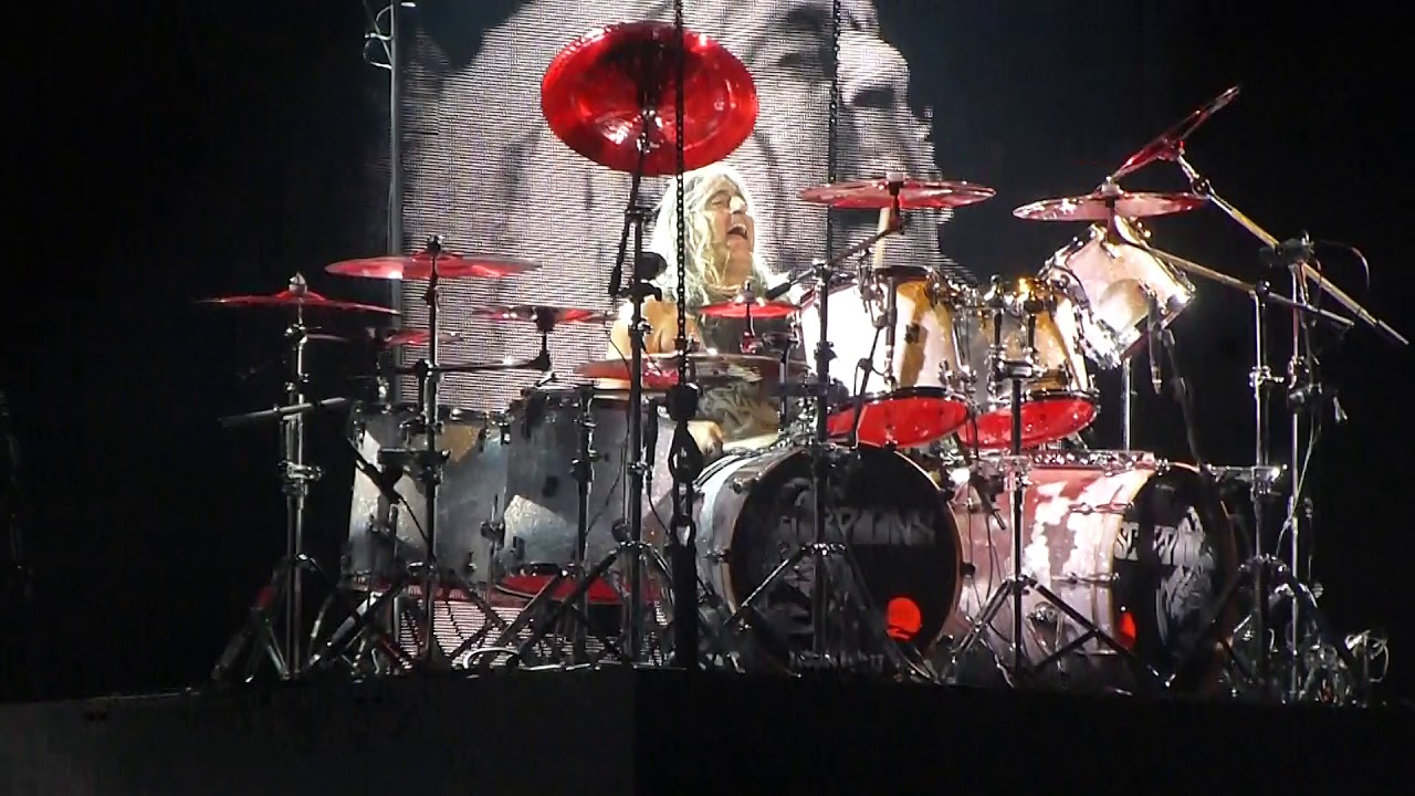 Scorpions - Overkill/Mikkey Dee drum solo/Blackout - YouTube