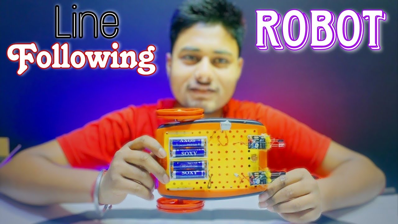 Line Following Robot||Amazing toys #robot #scienceproject - YouTube