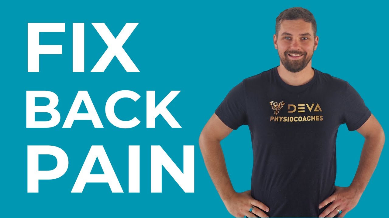 How to Get Rid of Lower Back Pain for Good! - YouTube