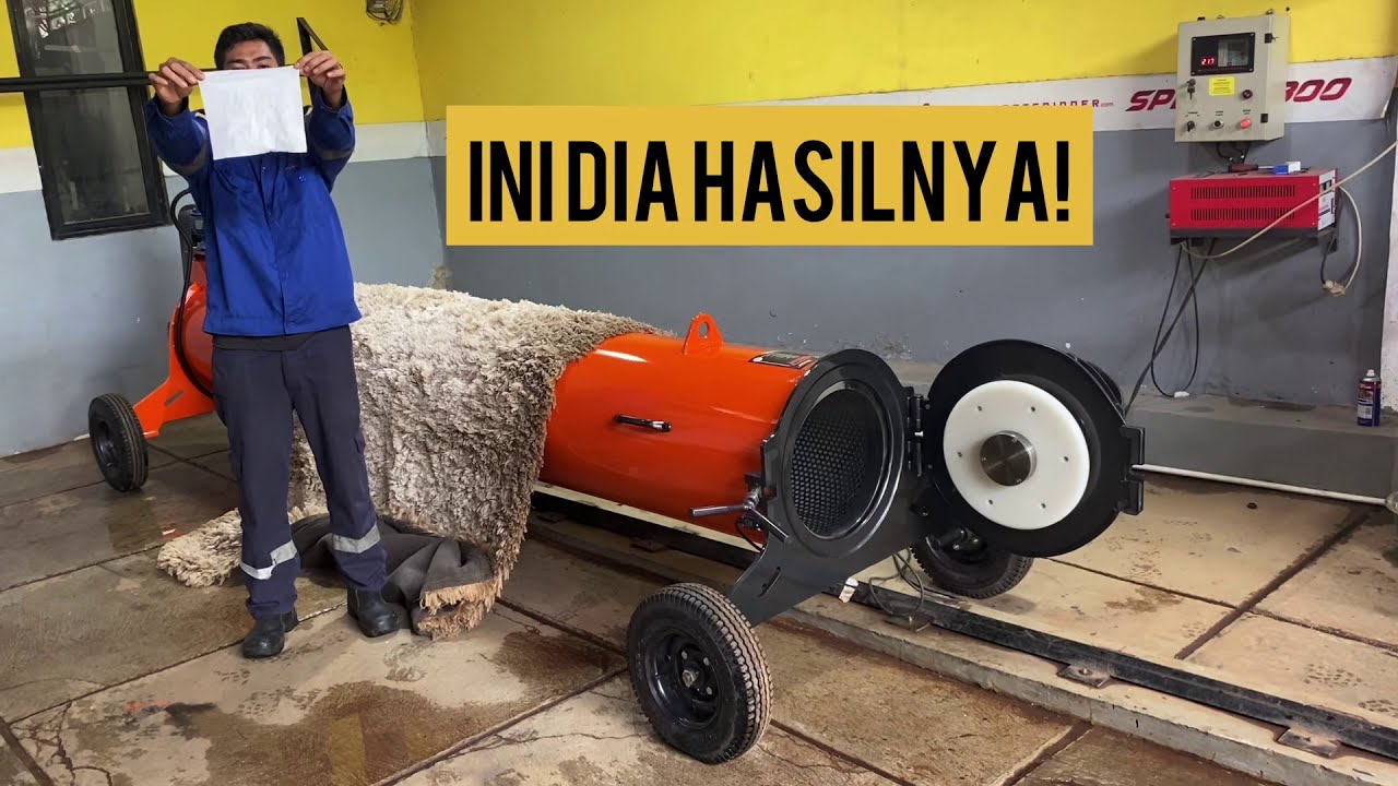 Mesin Pengering Karpet JETSpin CR-5500 Carpet Spinner - Pengiriman ke ...