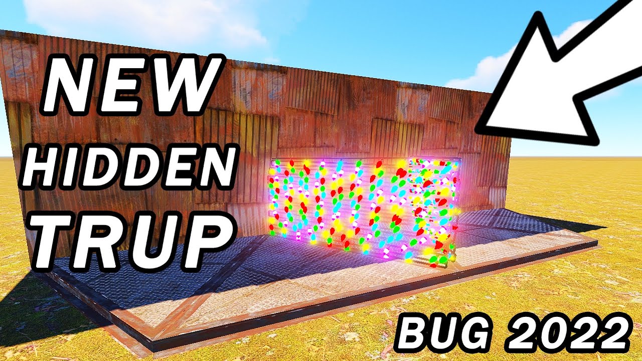NEW BUG RUST | HIDDEN TRUP - YouTube