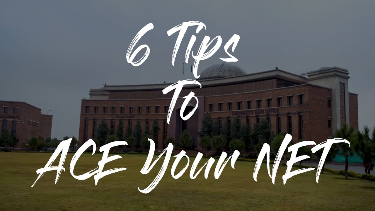 6 tips to ACE your NET (NUST Entrance Test) - YouTube