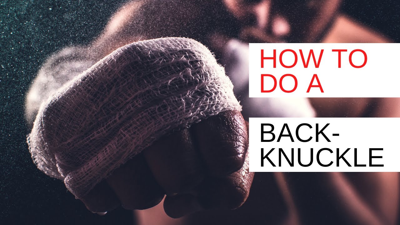 HOW TO DO A BACK KNUCKLE - YouTube
