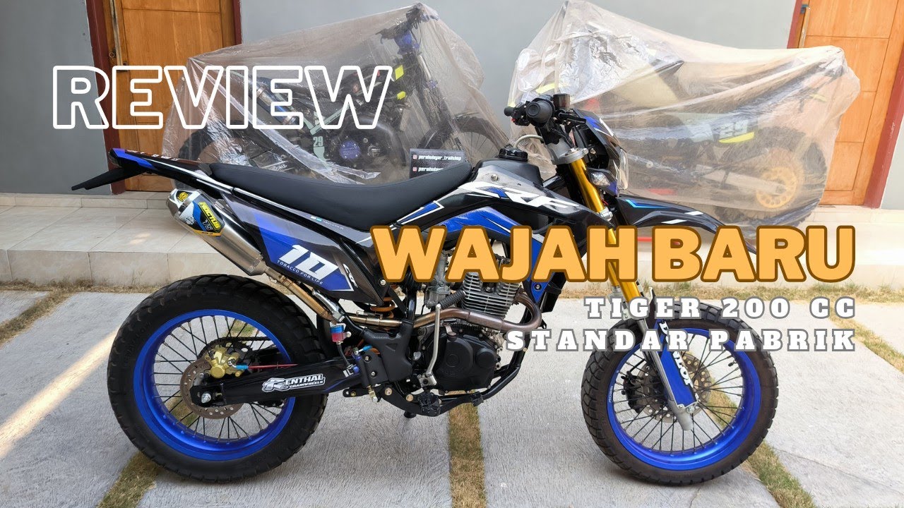 TAMPILAN BARU TIGER 200 CC STANDART PABRIK || FULL CUSTOM BY PERAHU ...