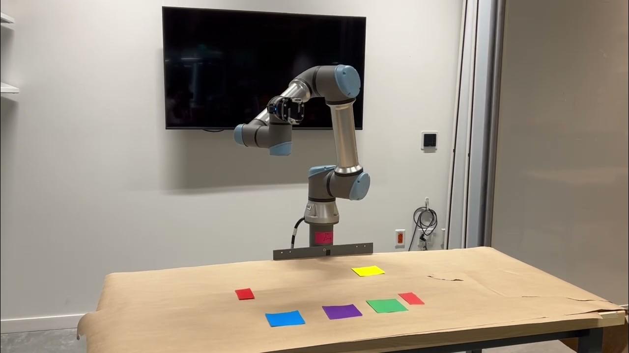 UR5e: Robot Arm Final Project- Stage 1 - Color Detection - YouTube