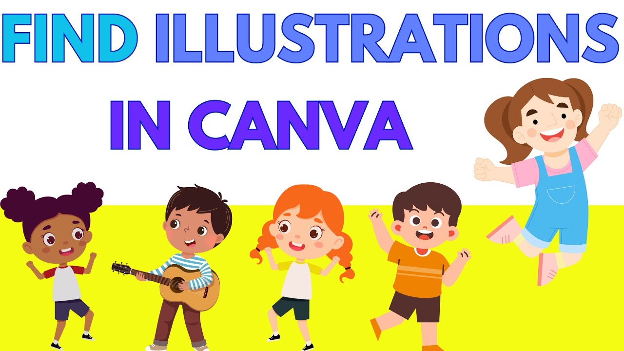 How to Find Illustrations in @canva - YouTube