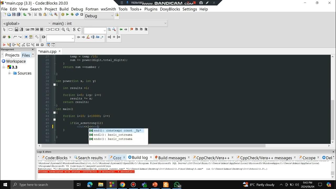 Day48 of Learning to code in C++ - YouTube