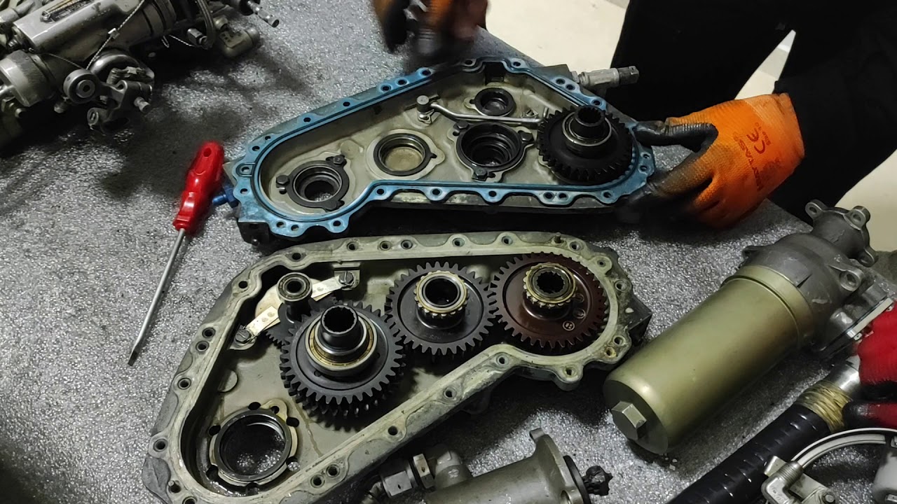 accessory gear box for j79 engine - YouTube