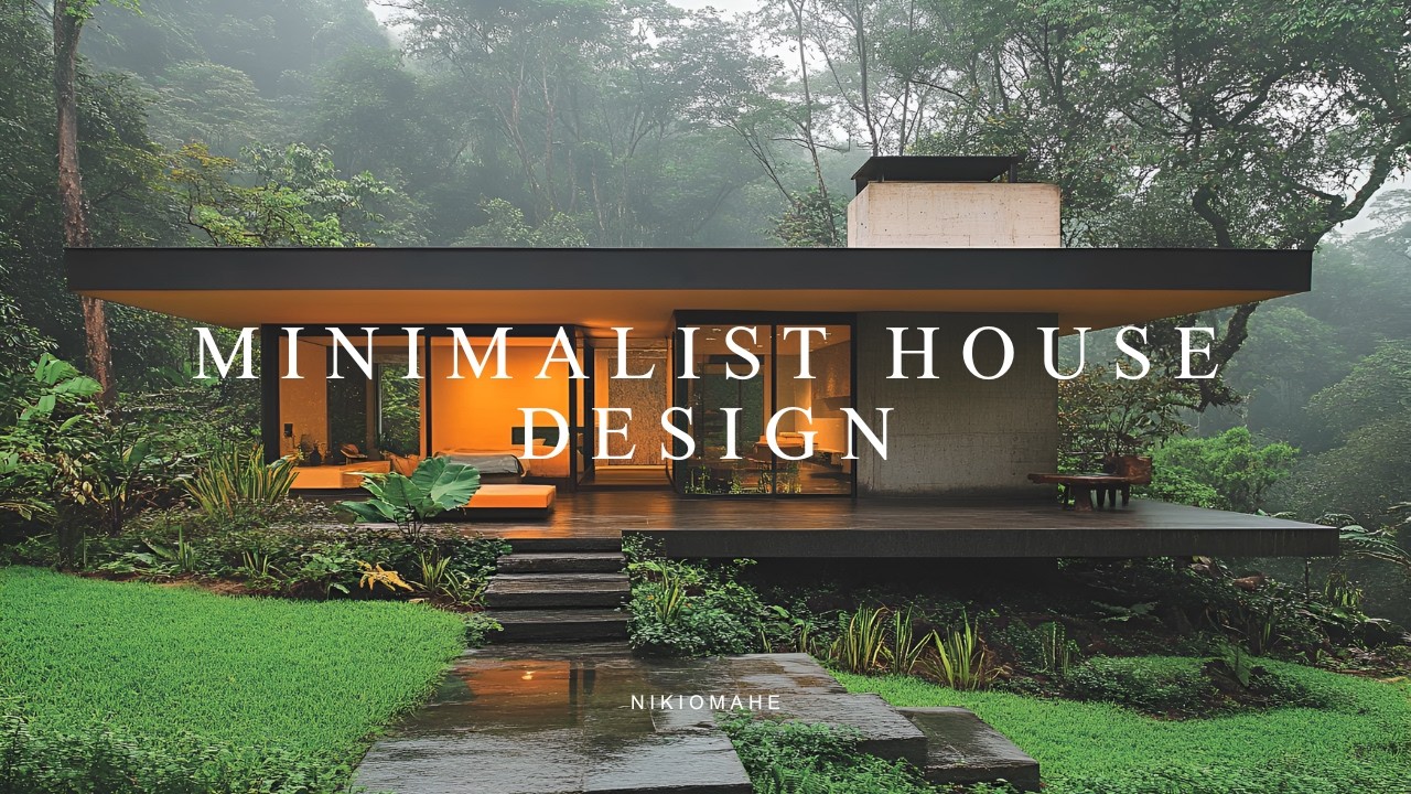 Minimalist House Design Beauty Nature Sanctuary, Exploring ...
