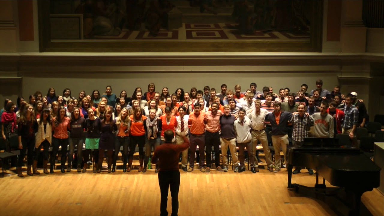 UVA University Singers The Good Old Song - YouTube