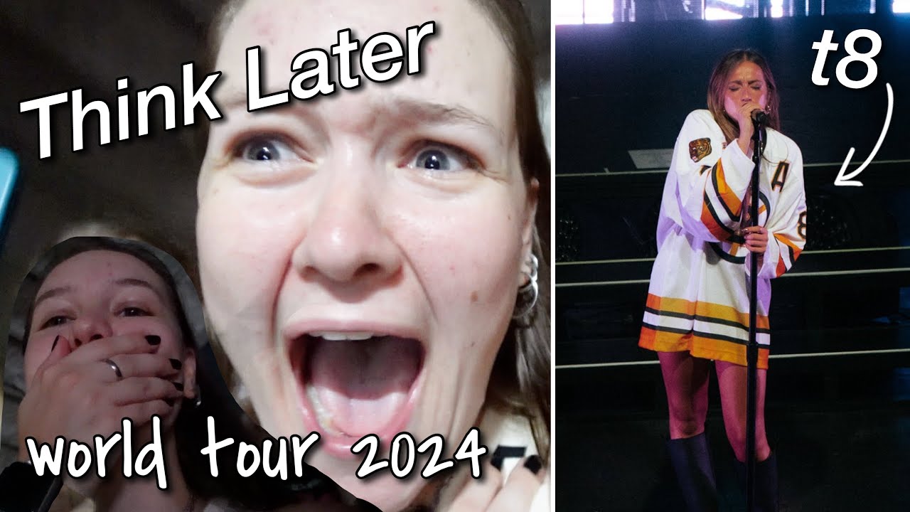 TATE MCRAE THINK LATER TOUR 2024 | ACTUALLY SOO GOOD | concert vlog ...