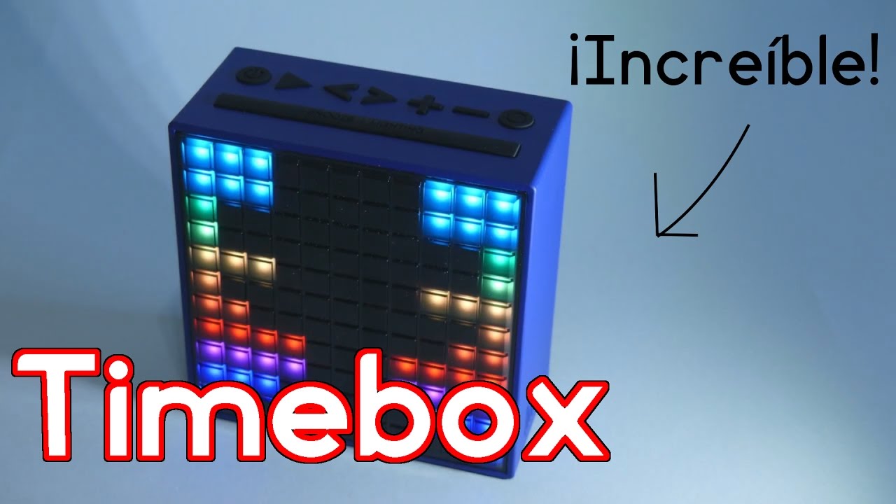 Divoom TimeBox review en español | ¡Un gadget increíble! - YouTube