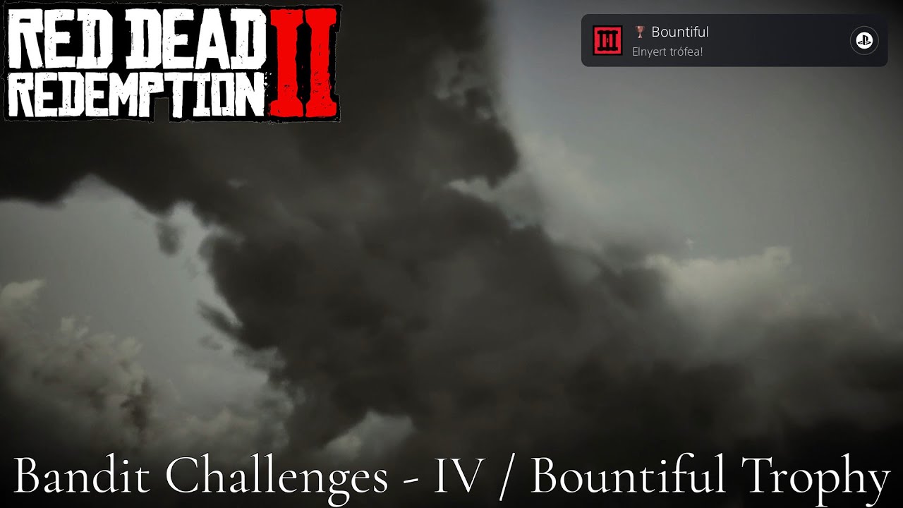 Red Dead Redemption 2 - Bandit Challenges - IV / Bountiful Trophy - YouTube