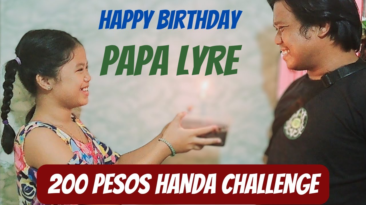 MURANG HANDA CHALLENGE (200 PESOS LANG) - YouTube