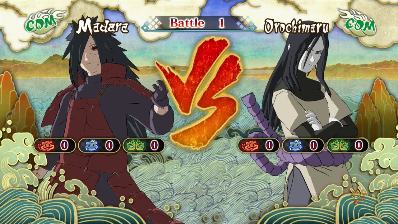 Obito Vs Orochimaru Storm 3 Commentary Youtube