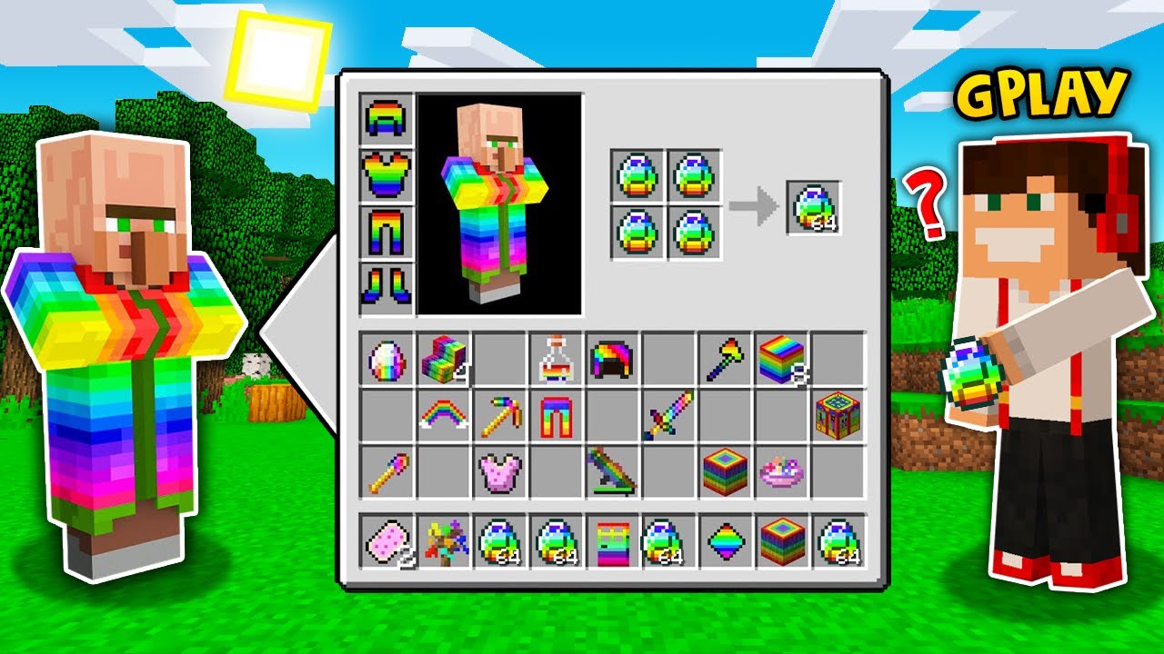 GPLAY SPOTYKA KOLOROWEGO OSADNIKA W MINECRAFT?! GPLAY & LAKI - YouTube