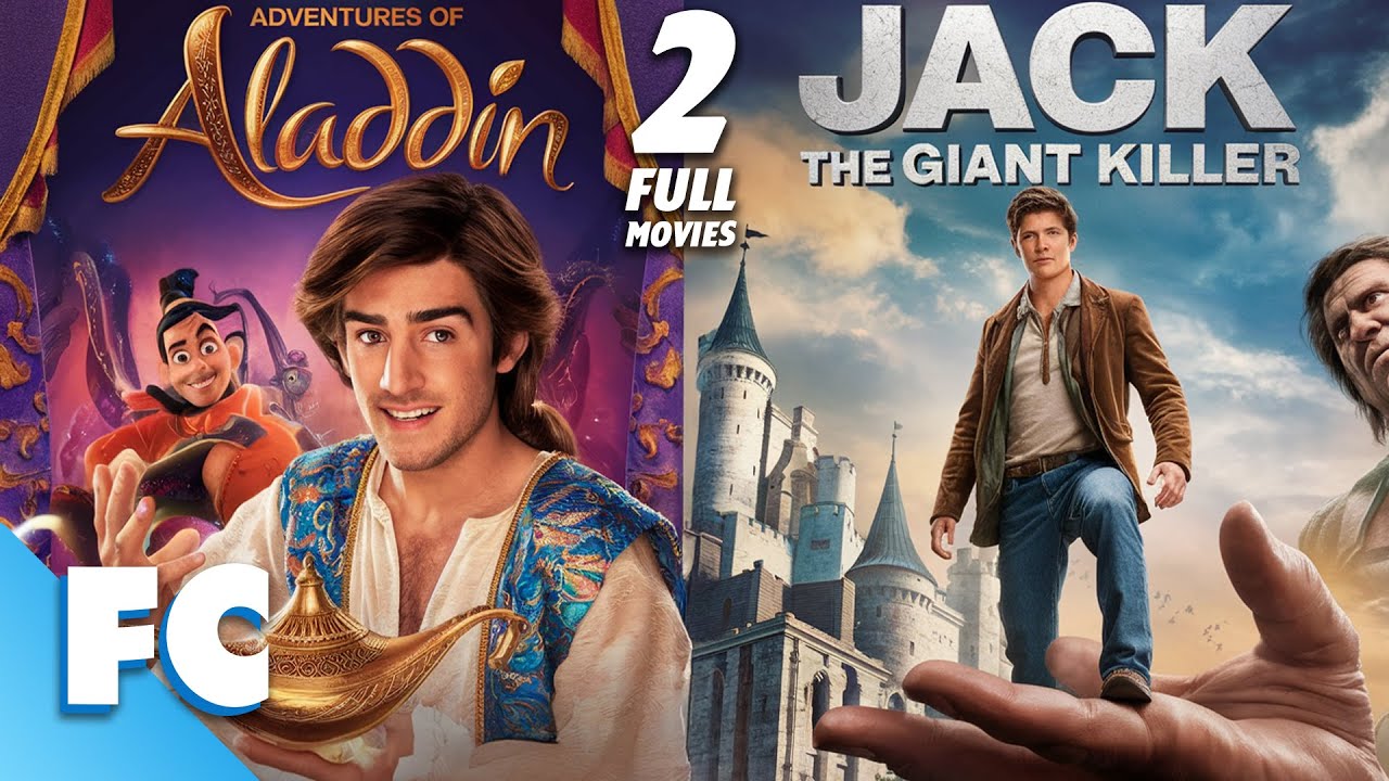 Adventures Of Aladdin + Jack The Giant Killer | Full Adventure Fantasy ...