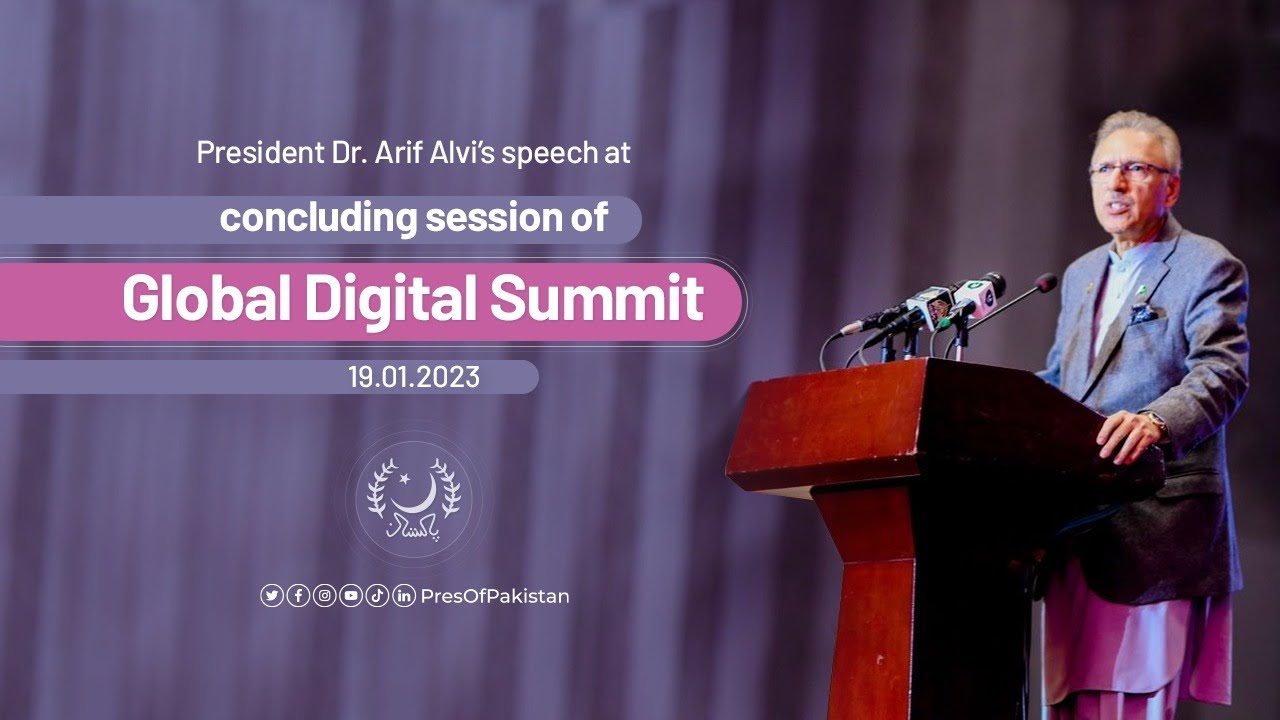 Concluding Session of Global Digital Summit | President's Speech | 19.01.2023 - YouTube