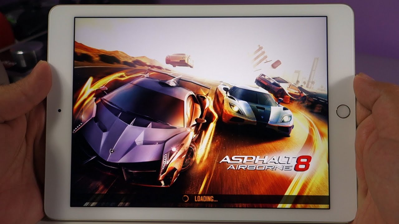 iPad Air 2 - Asphalt A8 Airborne Gameplay in 60fps Video - YouTube