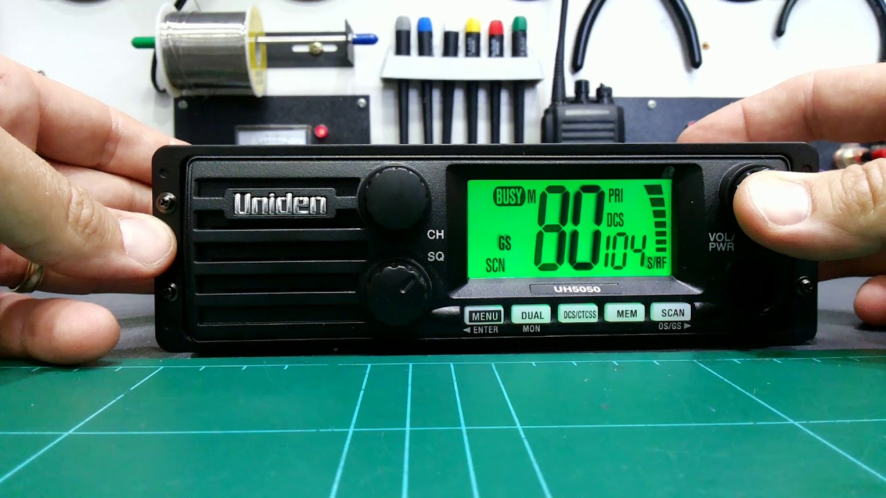 Customer states: UNIDEN LCD display always on. - YouTube