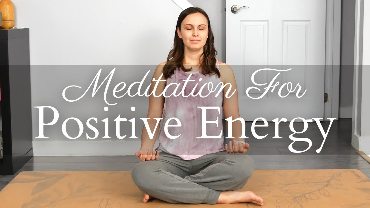 Guided Meditation For Positive Energy | Yoga with Rachel - YouTube