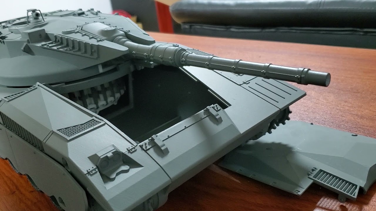 model tank all angle autoloader - YouTube